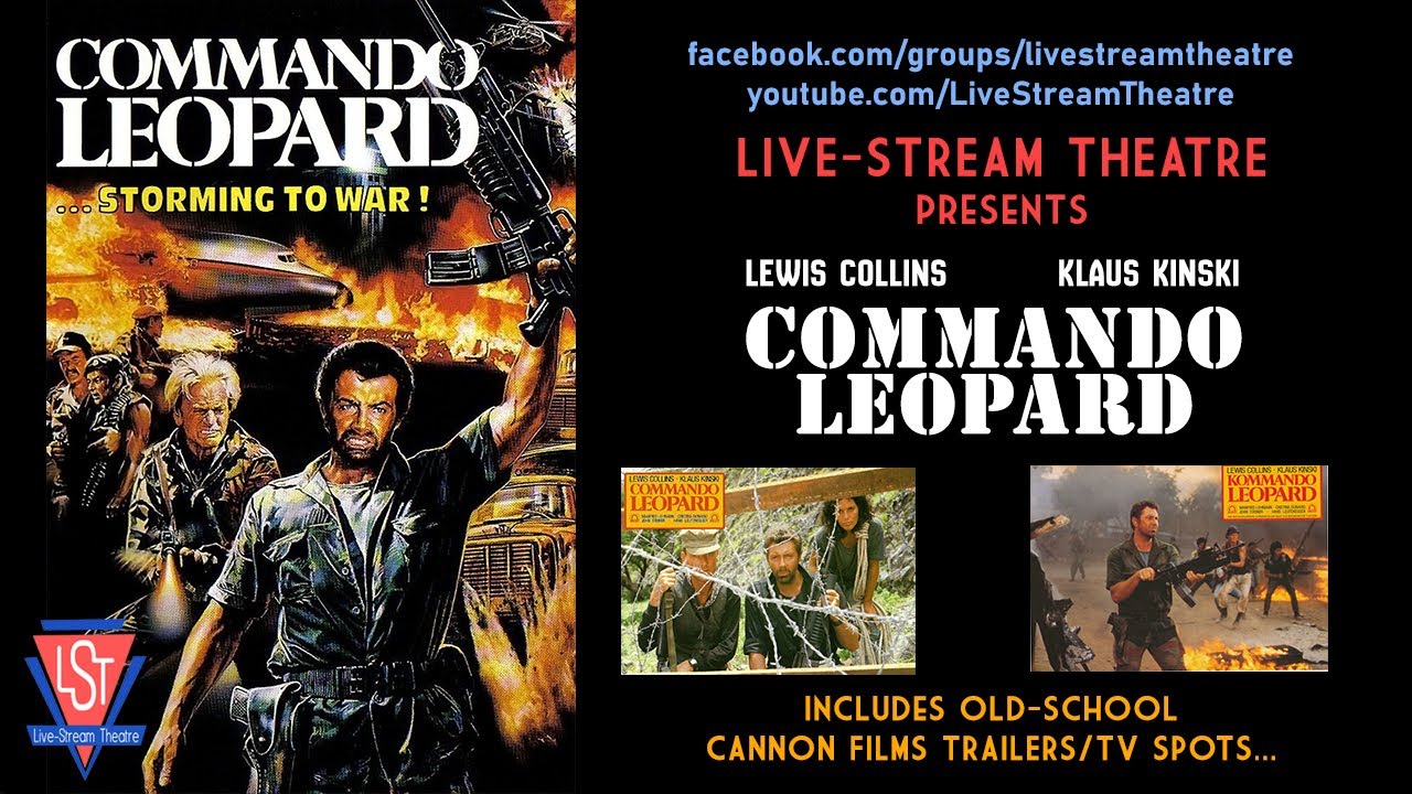 Live-Stream Theatre: Commando Leopard (1985) 1080p - YouTube