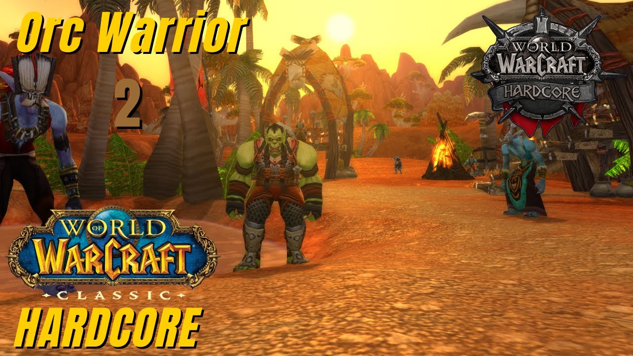 Wow Classic Hardcore - Orc Warrior Let's Play - Part 2 - YouTube