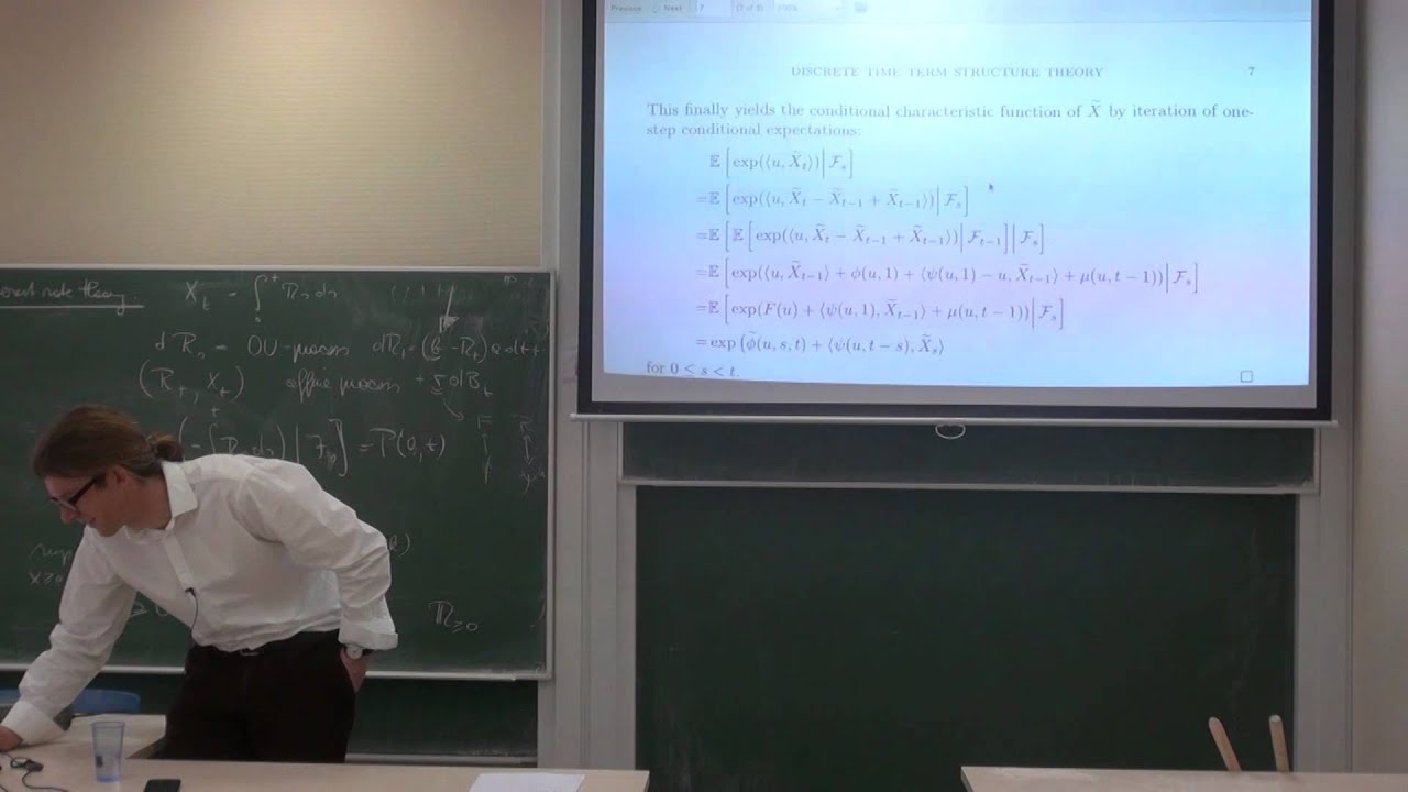 Lecture 3 | Discrete Time Theory of Term Structure Models | Josef ...