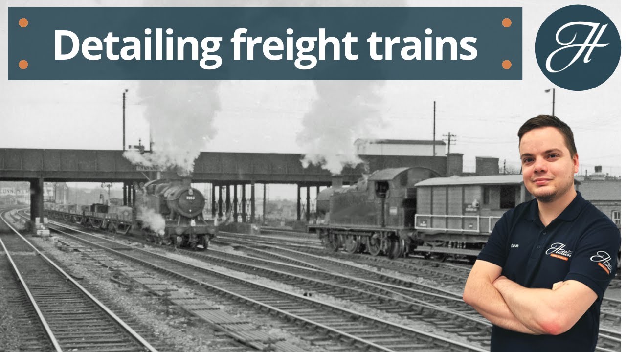 Adding details to your freight trains - a beginners guide - YouTube