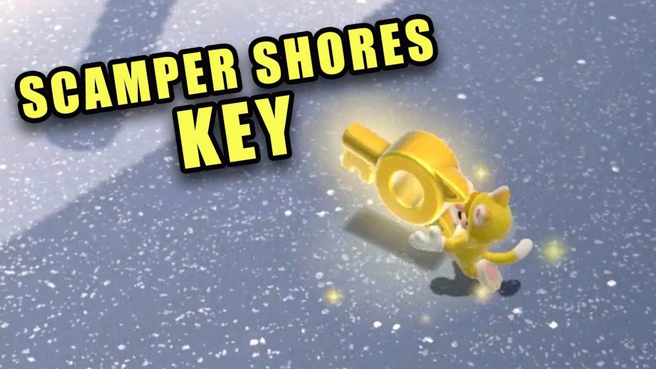 Bowser's Fury Scamper Shores Key To The Cat Shine - Super Mario 3D ...