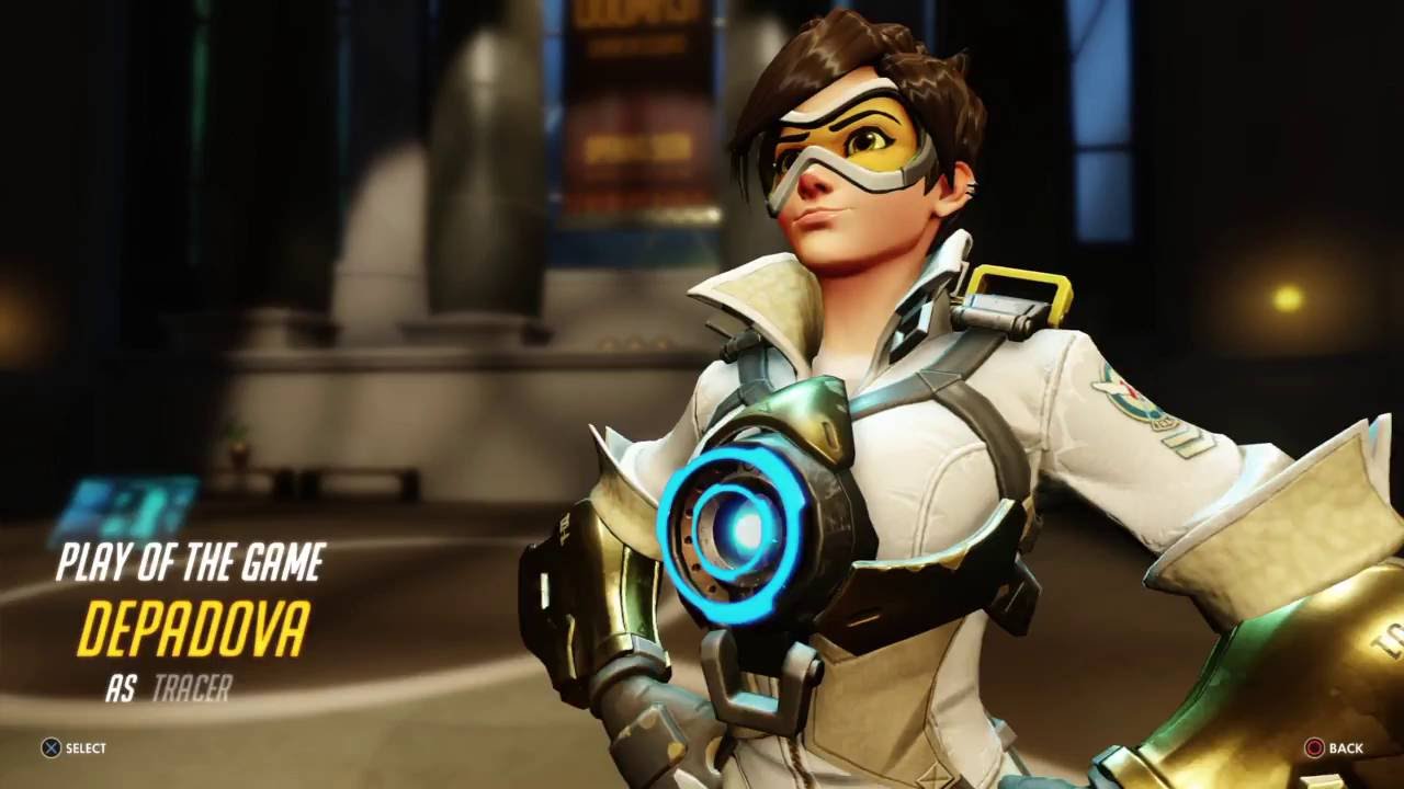 Overwatch: Tracer's British Humor (POTG) - YouTube