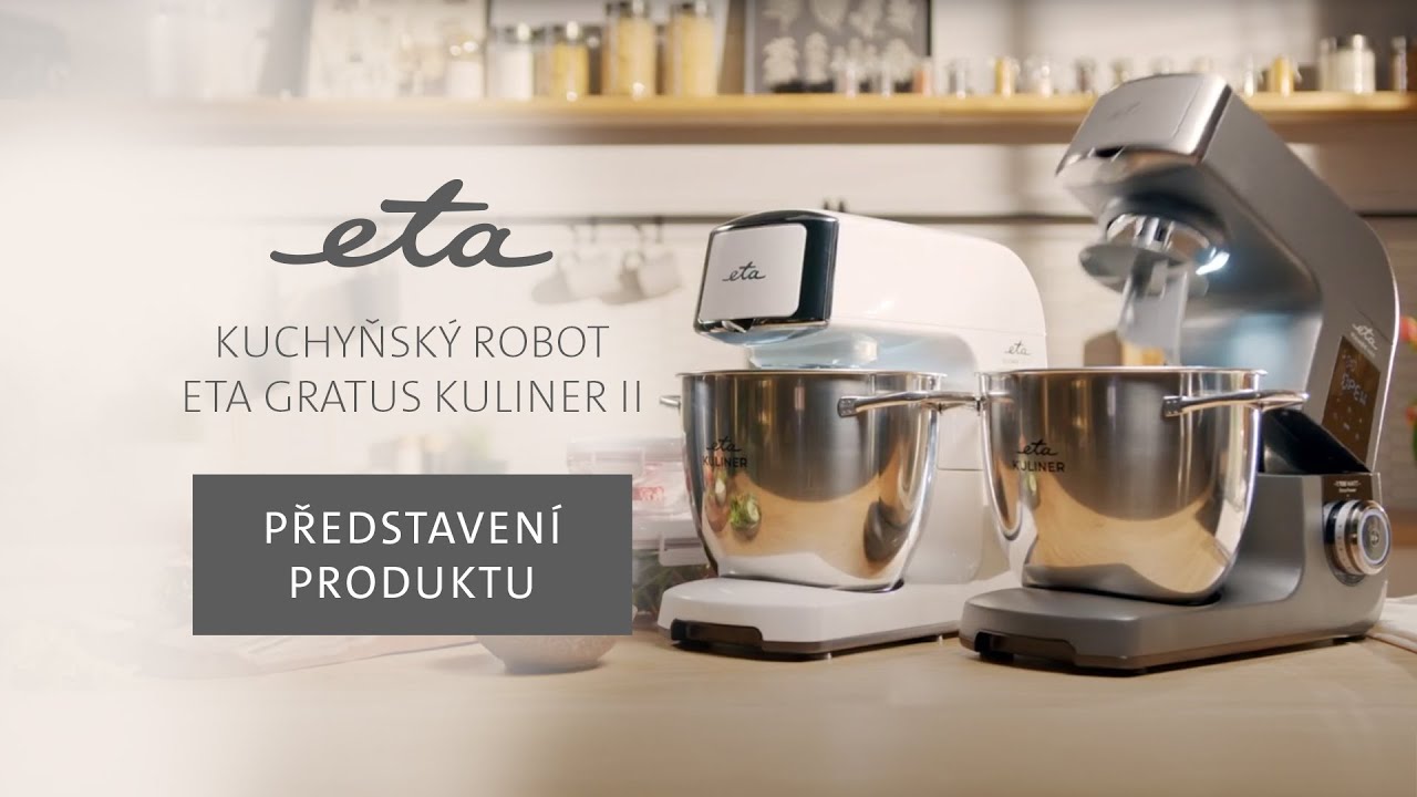 Kuchyňský robot ETA Gratus Kuliner II (CZ) - YouTube
