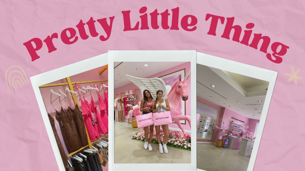 PRETTY LITTLE THING SHOWROOM VLOG :)) - YouTube
