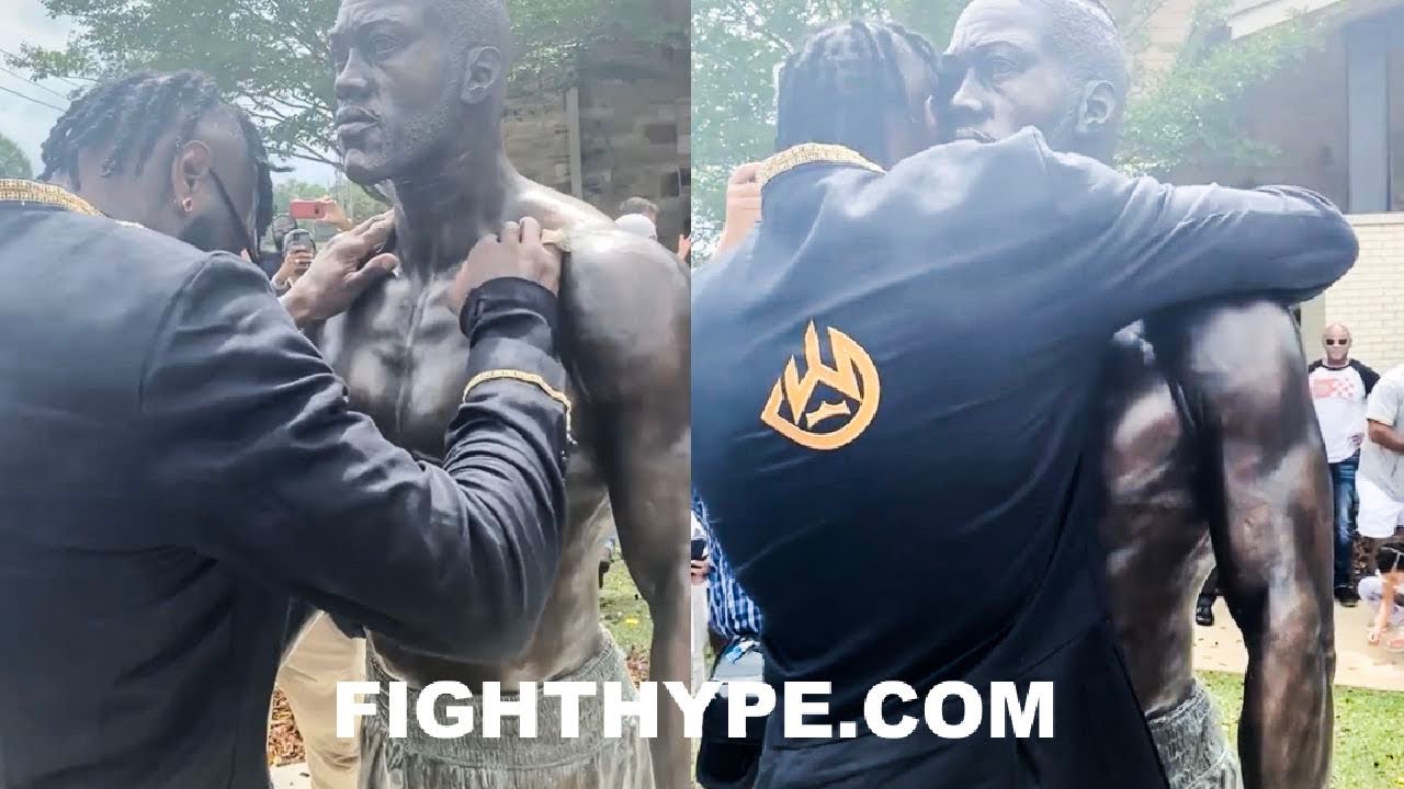 EMOTIONAL DEONTAY WILDER IMMORTALIZED WITH STATUE IN HOMETOWN: “NICEST ...