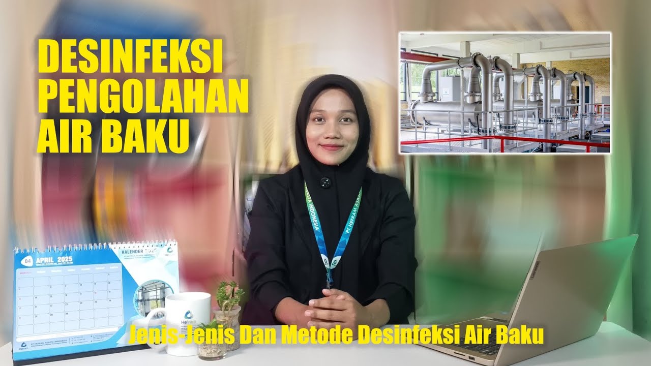 Desinfeksi Pengolahan Air baku - YouTube