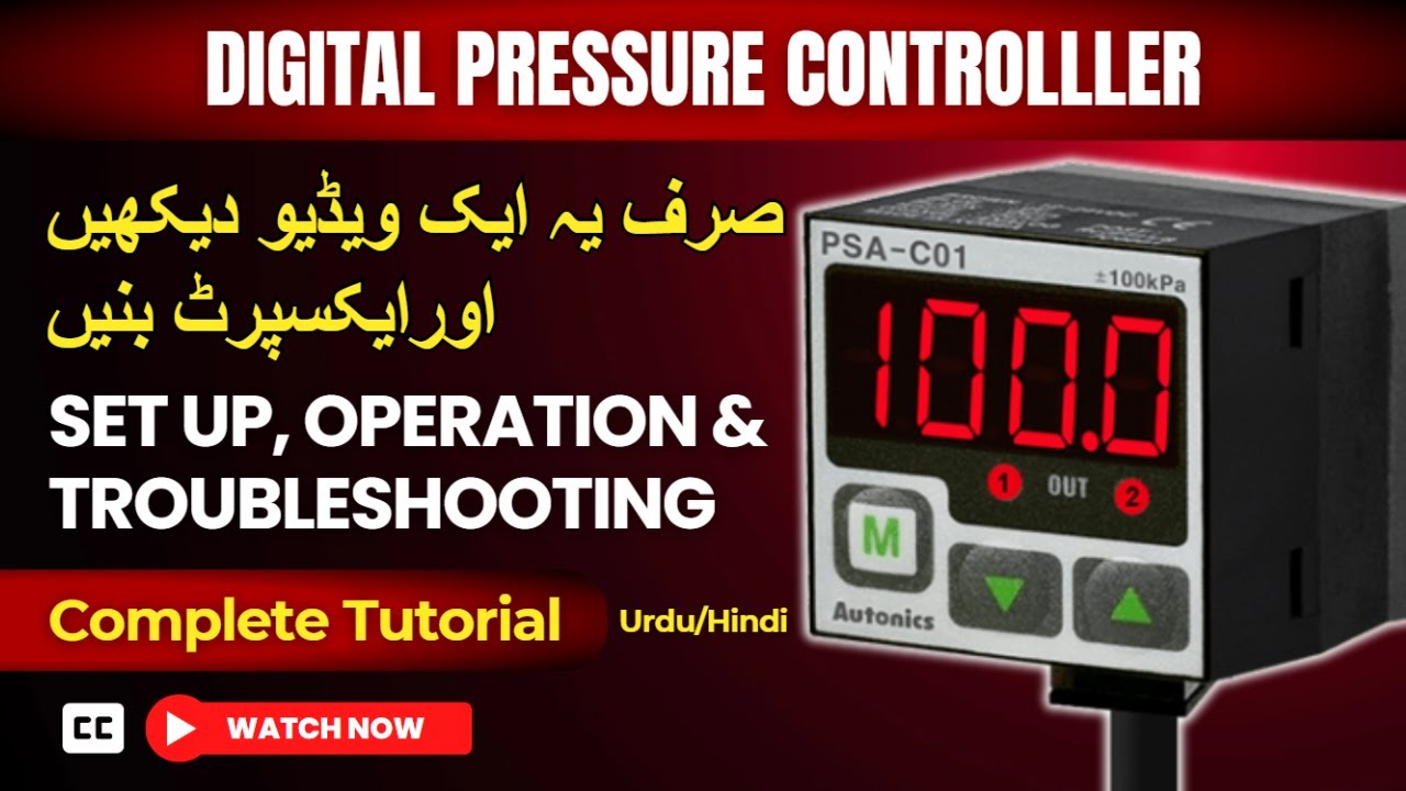 Master the Autonics PSA-C01 Digital Pressure Controller (Complete Guide ...
