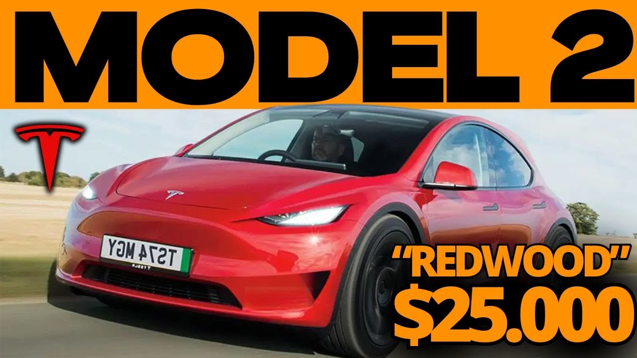 3 MINUTES AGO! New 2025 Tesla Model 2 Redwood - Everything You Need To ...