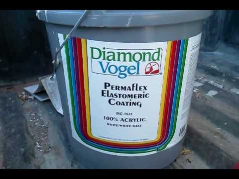 How to waterproof with permaflex elastomeric - YouTube