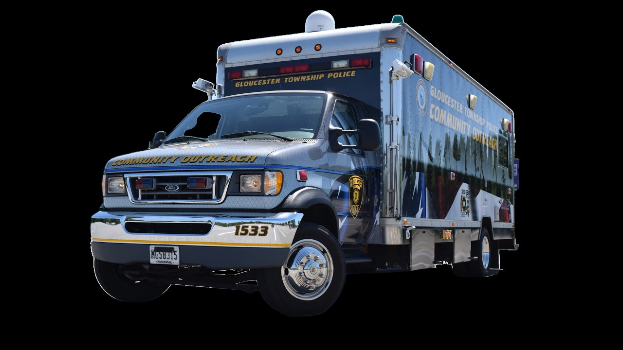 Gloucester Township Police Community Outreach Team And Truck! - YouTube