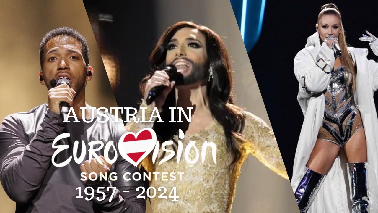 EUROVISION THROUGH TIME (ETT) | All Songs AUSTRIA 1957 - 2024 | Recap ...
