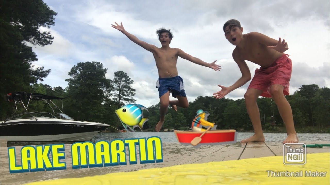 LAKE MARTIN VLOG | EPIC TUBING ; SWIMMING FAILS!! - YouTube