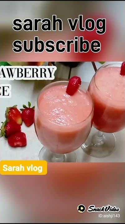 ajain sab k leye shake by sarah vlog 😋#shorts - YouTube