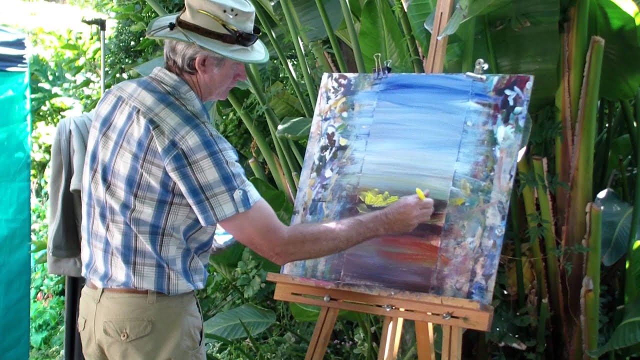 Neil Moss Paint by Music - YouTube