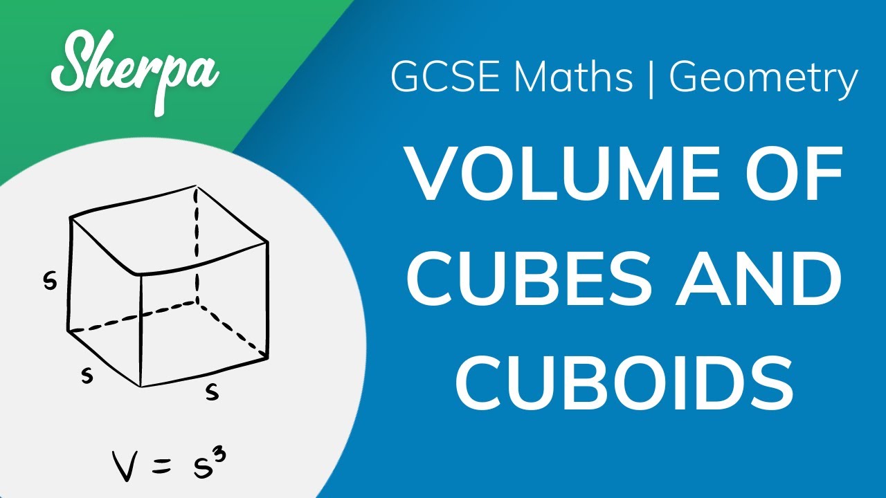 GCSE Maths | Volume of Cubes and Cuboids - YouTube
