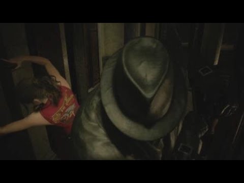 RESIDENT EVIL 2 - Mr. X Death - YouTube