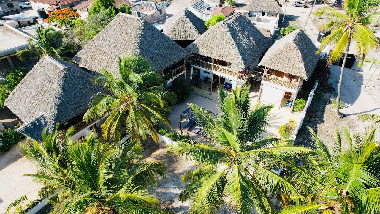 Shanuo beach bungalows, Hotel & Hostel, Zanzibar, Tanzania - YouTube