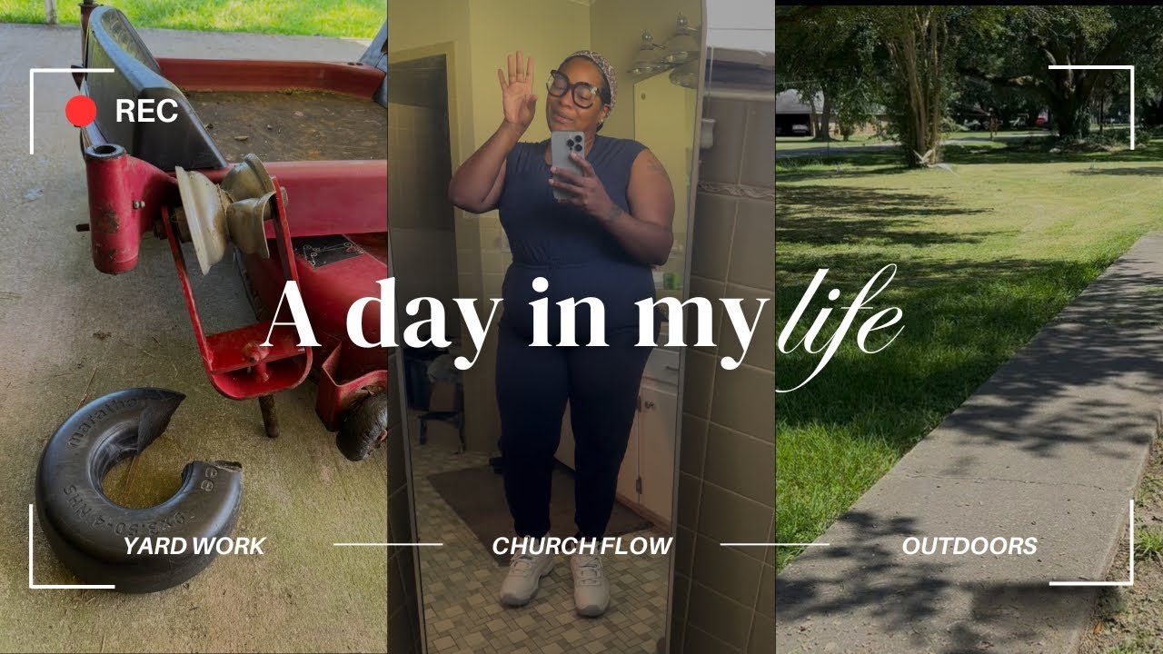 Spend the day with me | Yard Work Saturday | - YouTube