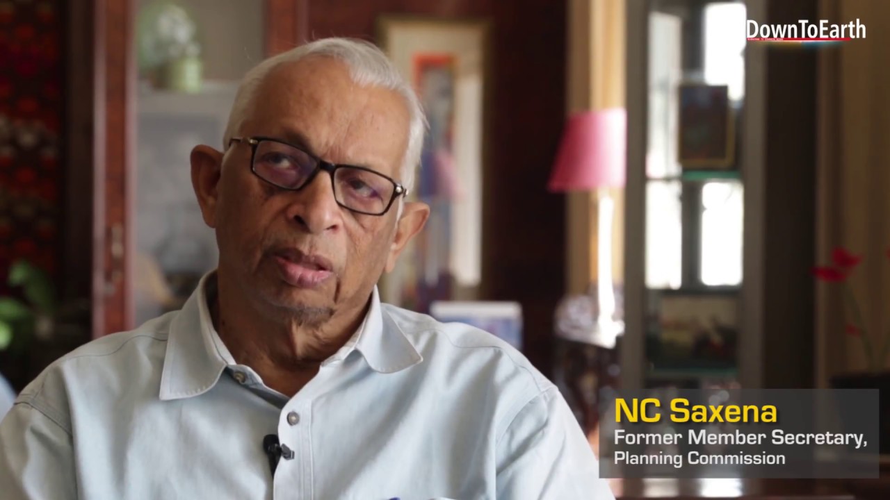 N C Saxena on the end of five year planning - YouTube