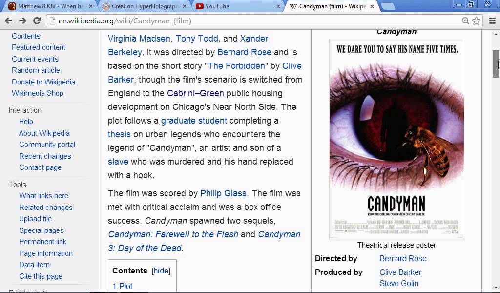 CANDYMAN: Bees, 88th Parallel & GREEN: It's All There - YouTube