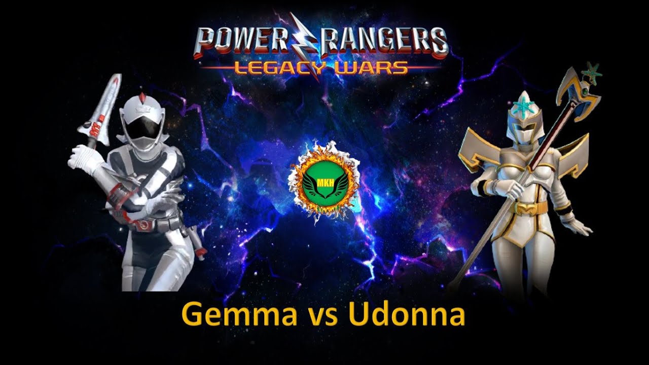 Power Rangers: Legacy Wars - Gemma vs Udonna - YouTube