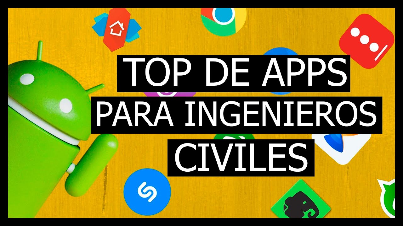 TOP 5 APPS ANDROID PARA INGENIEROS CIVILES | 🔥 Las mejores APLICACIONES ...