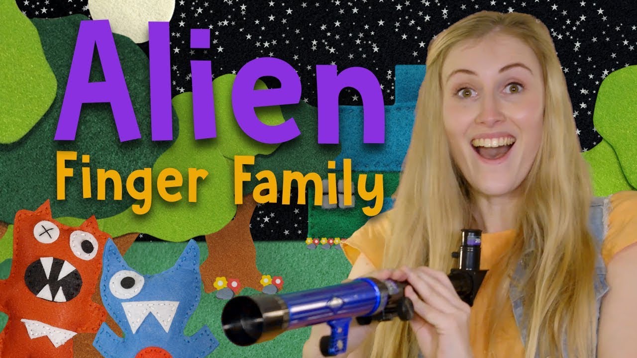 Finger Family Song | Aliens | Nursery Rhymes and Songs for Kids | Fiona ...