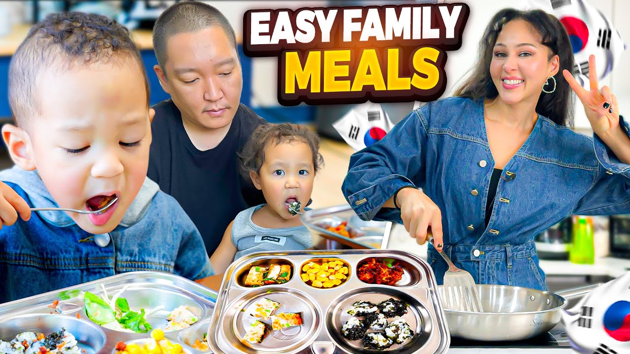 What I Cooked for My Family Today in Korea | Easy & Kid-Friendly Meal ...