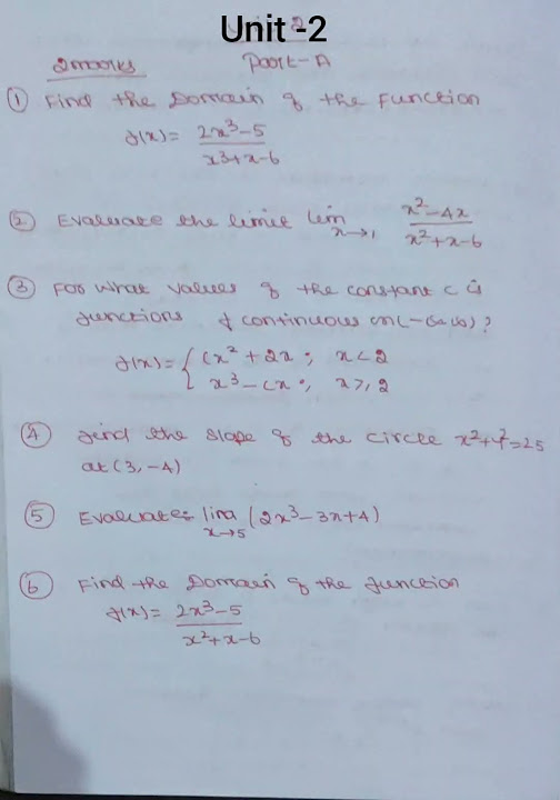 MA3151 Matrices and Calculus| Important questions| 2021 Regulation|Unit -2 - YouTube