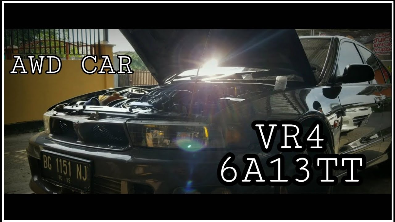 MITSUBISHI GALANT VR4 || 6A13TT AWD - YouTube
