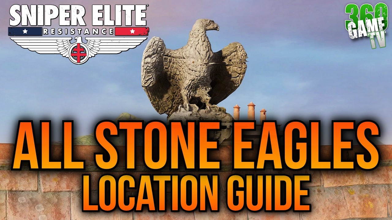 Sniper Elite Resistance All Stone Eagle Locations Guide - Spread Your Wings Trophy / Achievement ...