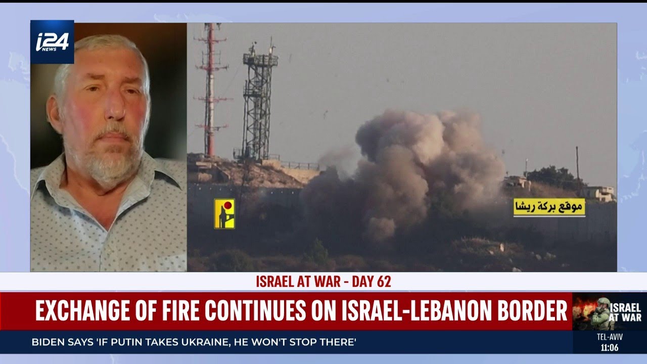 Exchange of fire continues on Israel-Lebanon border, as the Gaza ...
