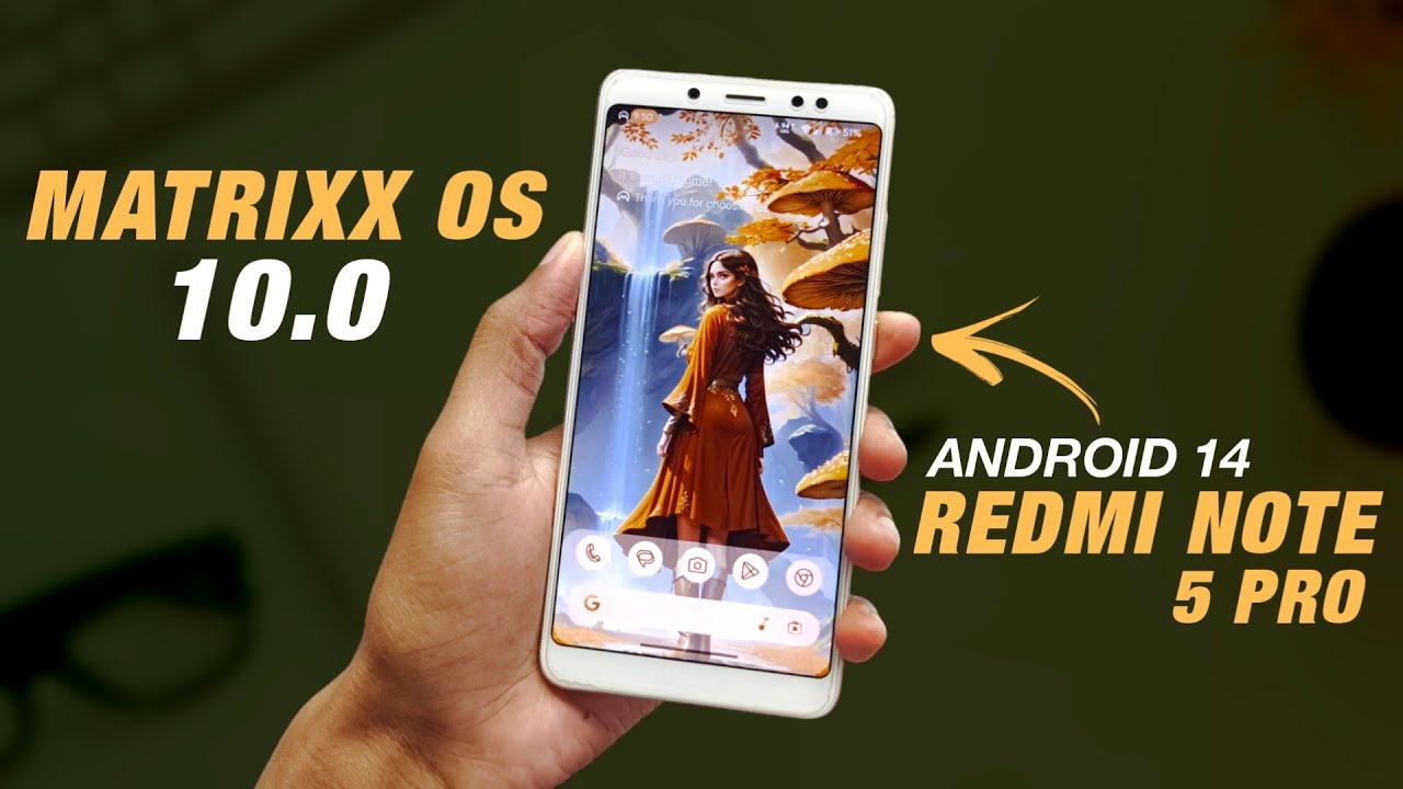 Matrixx OS 10.0 Official On Redmi Note 5 Pro | Android 14 | 4.19 Kernel ...