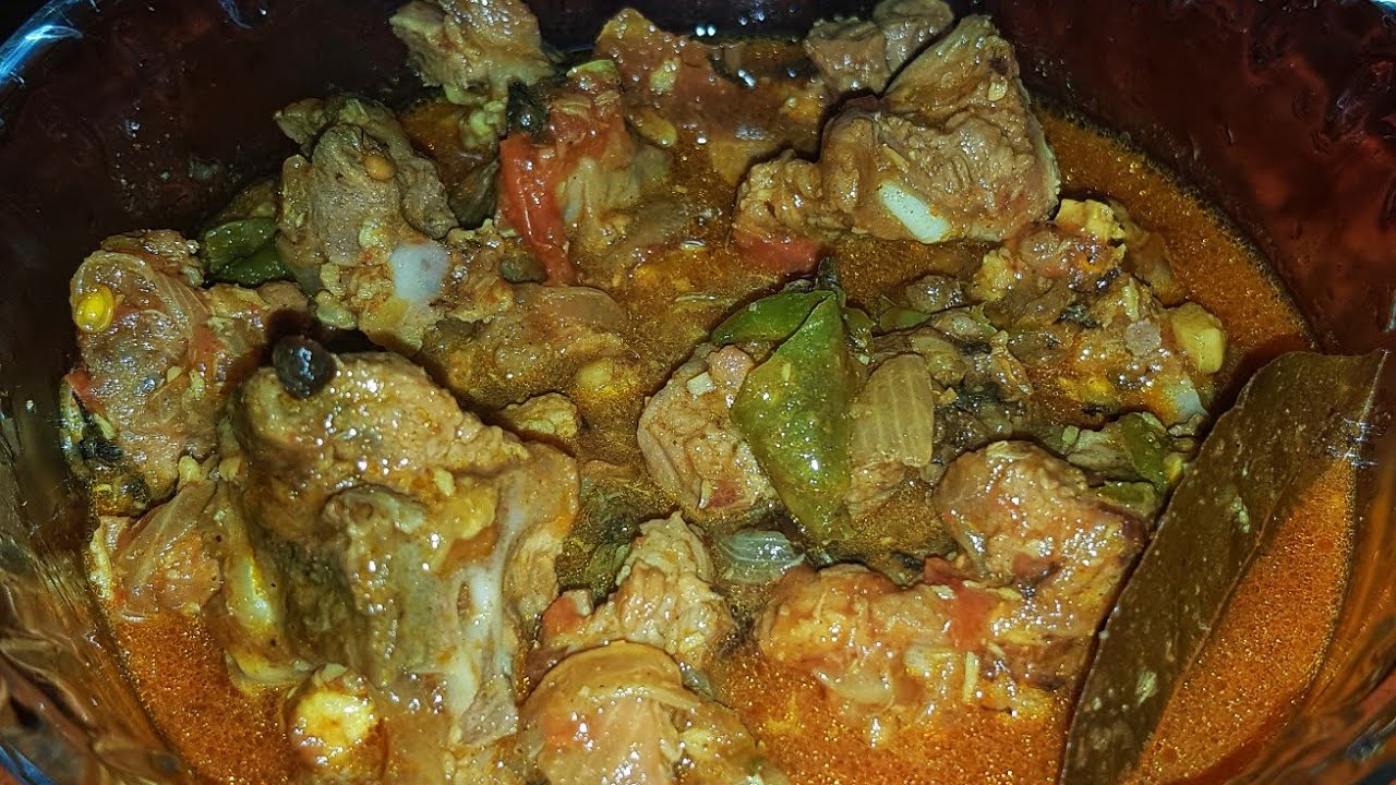 Mutton soup recipe | South indian style Mutton soup and curry recipe ...