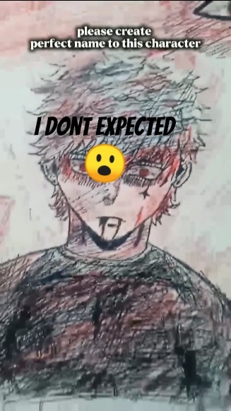 "My Freestyle Psycho Anime Drawing 😮☠️ | Insane Art Skills"..I dont ...
