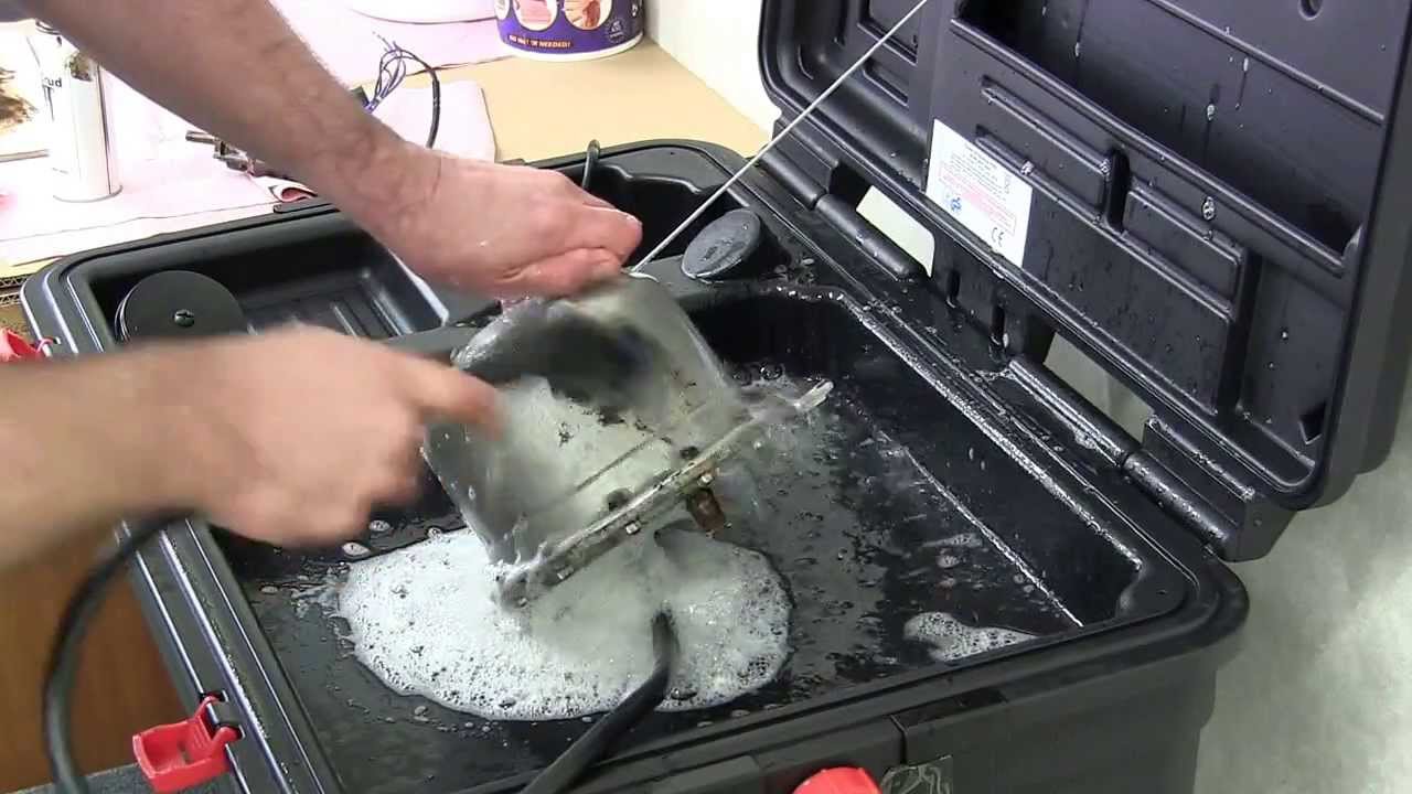 Parts Washer Pump Sump - YouTube