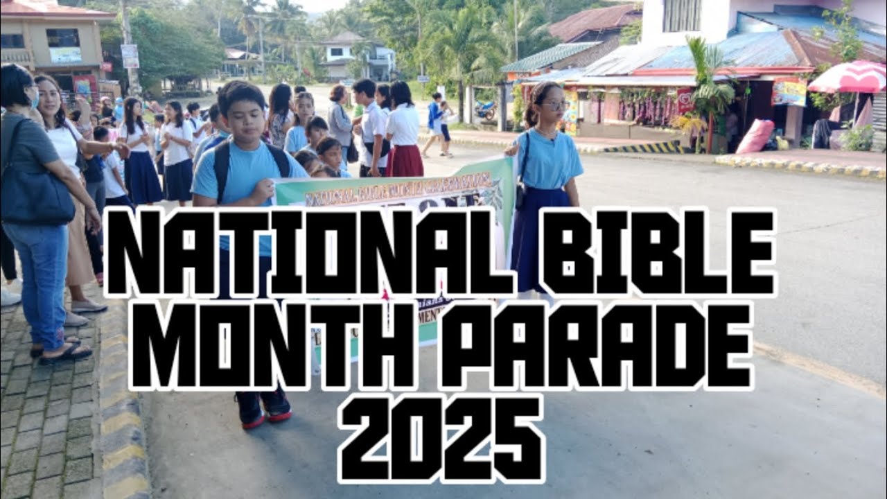 NATIONAL BIBLE MONTH PARADE 2025 - YouTube
