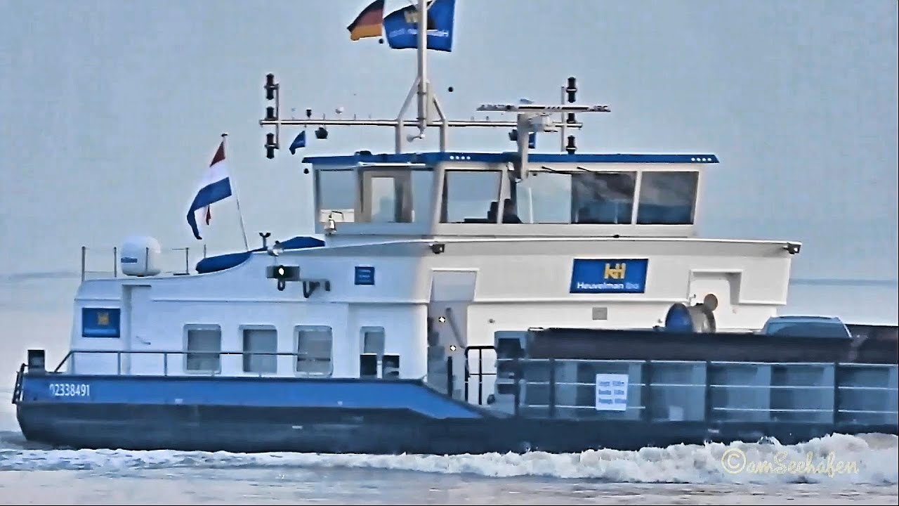 Baggerschiff GMS IBIS 7 dredger cable layer maintenance ship PF6054 ...