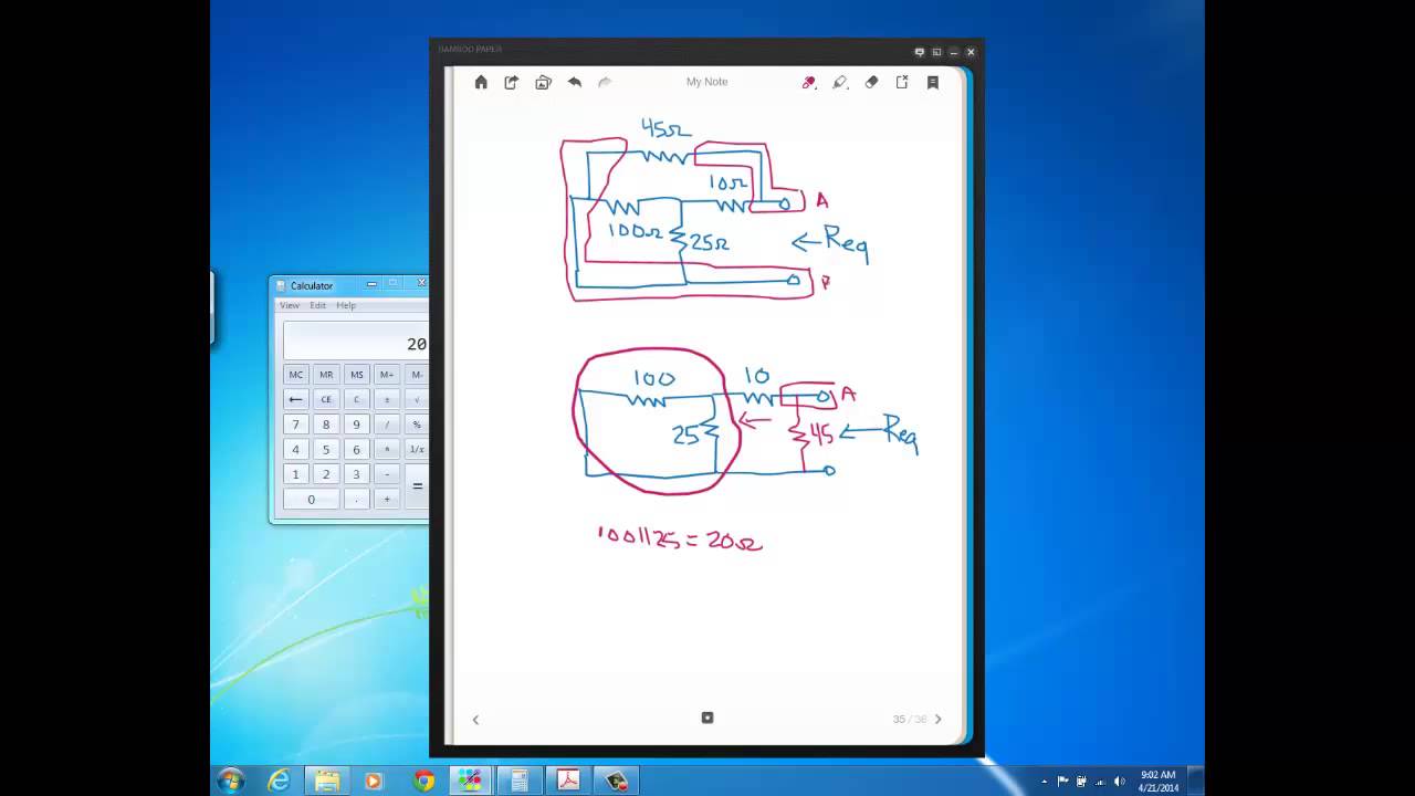 Req Series Parallel Problem - YouTube