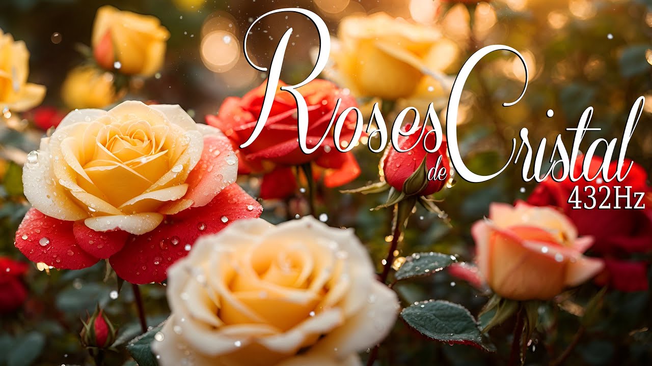Roses de Cristal 432Hz ♪ Musique Zen & chants d'oiseaux 2H - 4K - YouTube