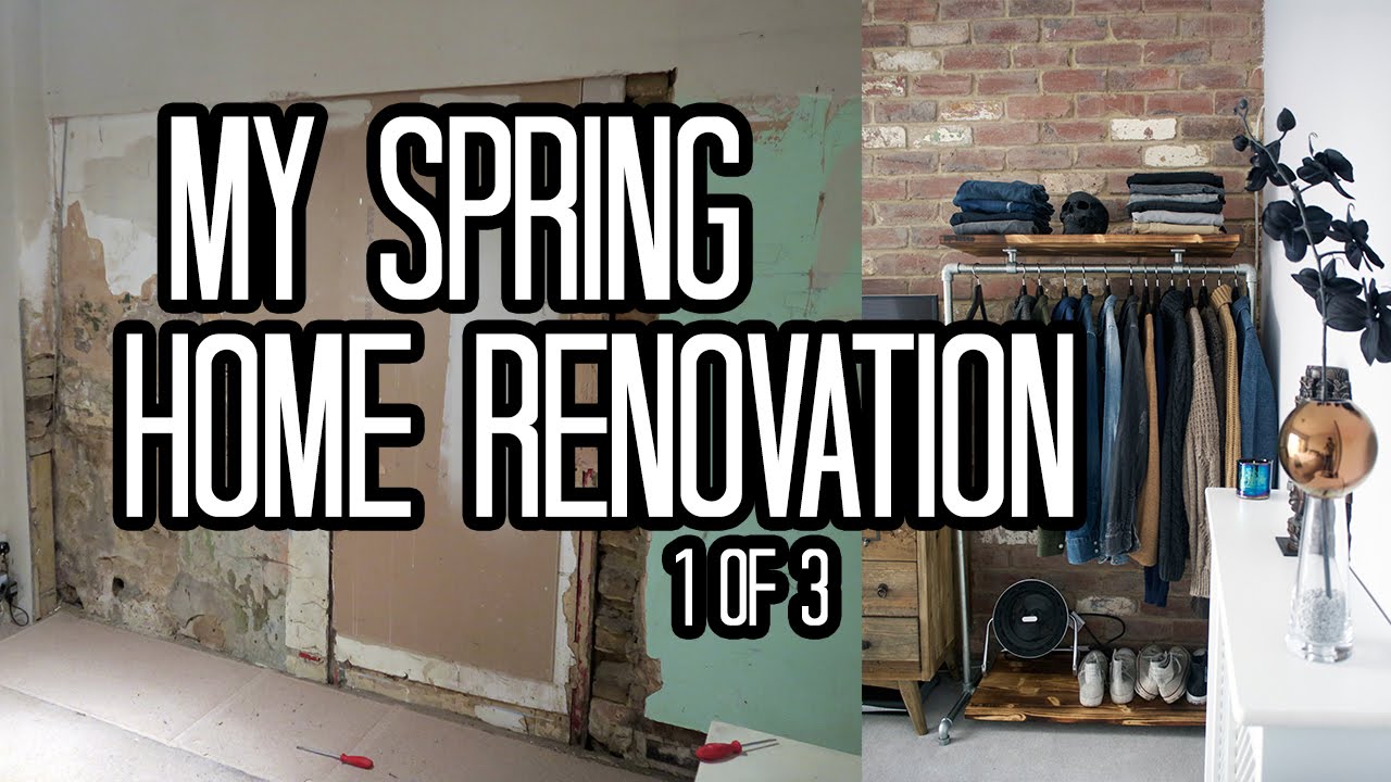 My Spring Home Renovation | DIY Decorating | 1 of 3 - YouTube