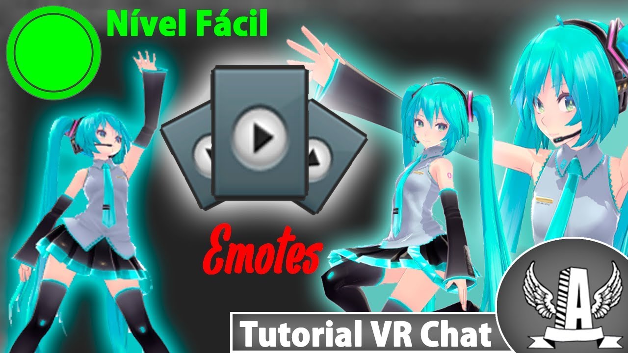 TUTORIAL VRCHAT - COMO COLOCAR DANÇA ( EMOTE E GATILHO ) - YouTube