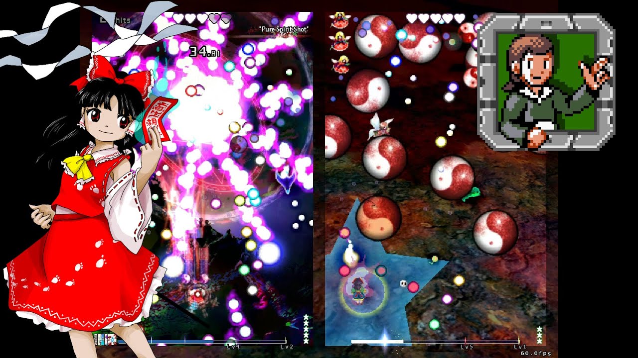 Touhou 19: Unfinished Dream of All Living Ghost - Reimu Story - YouTube