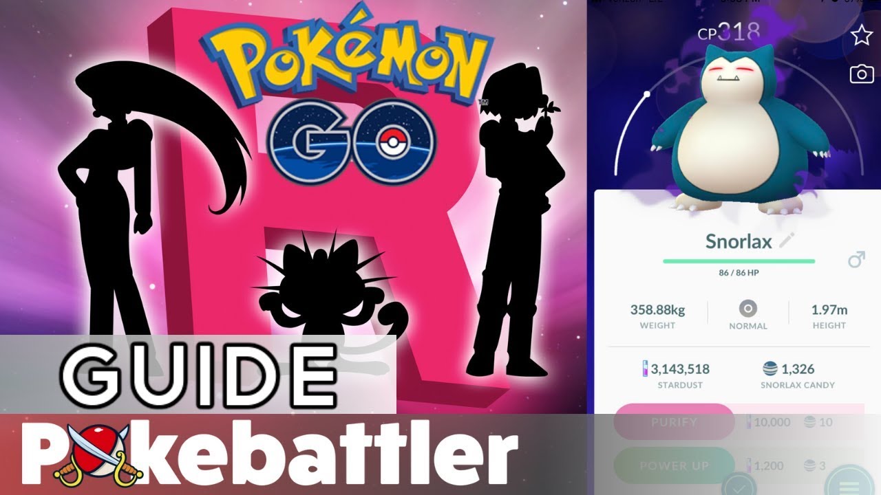 Pokebattler Team Rocket Video 1 - YouTube