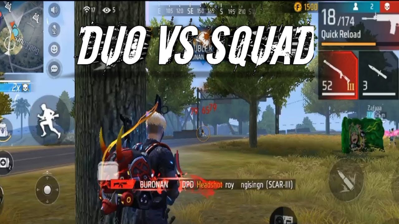 DUO VS SQUAD ||| FREE FIRE MAX - YouTube