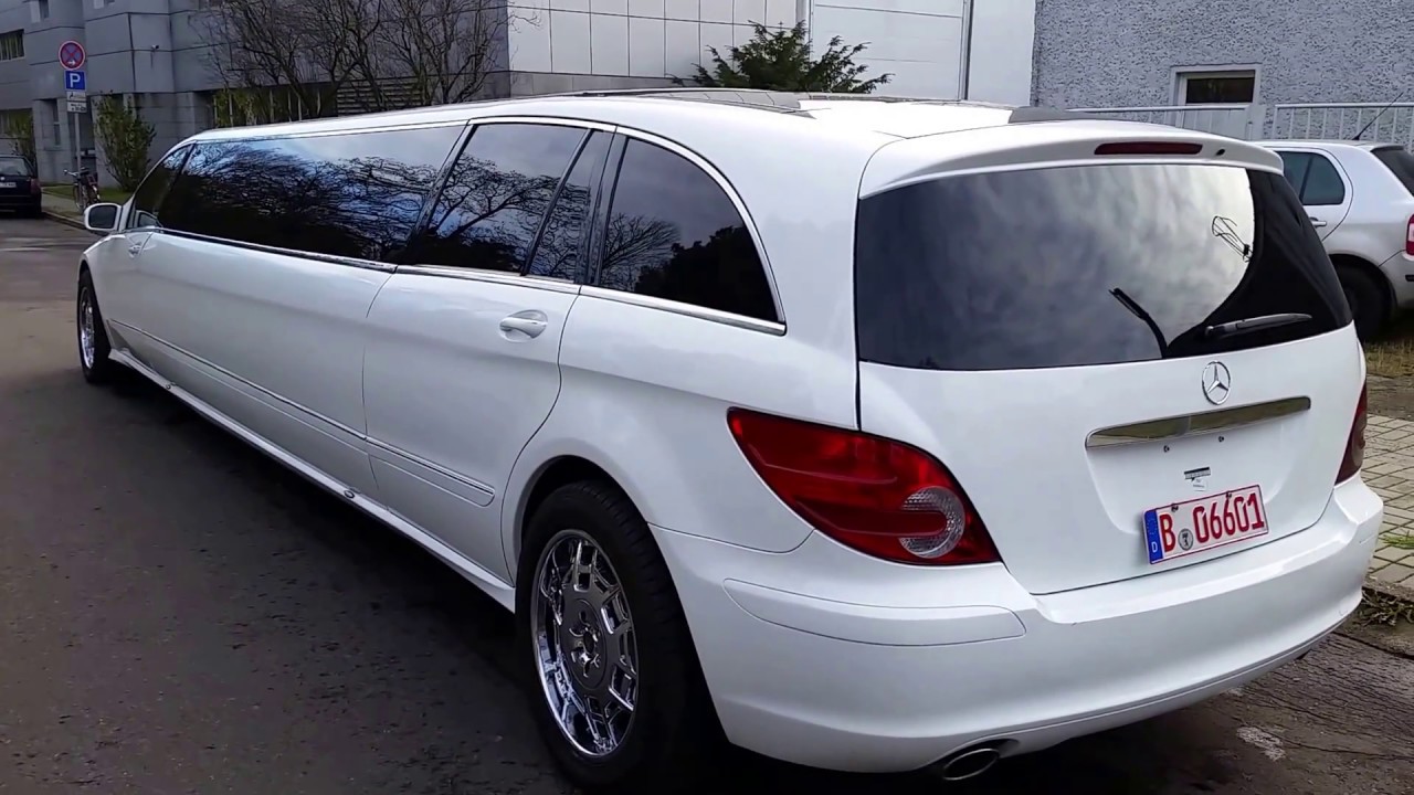 2007 Mercedes R500 Stretchlimousine - YouTube