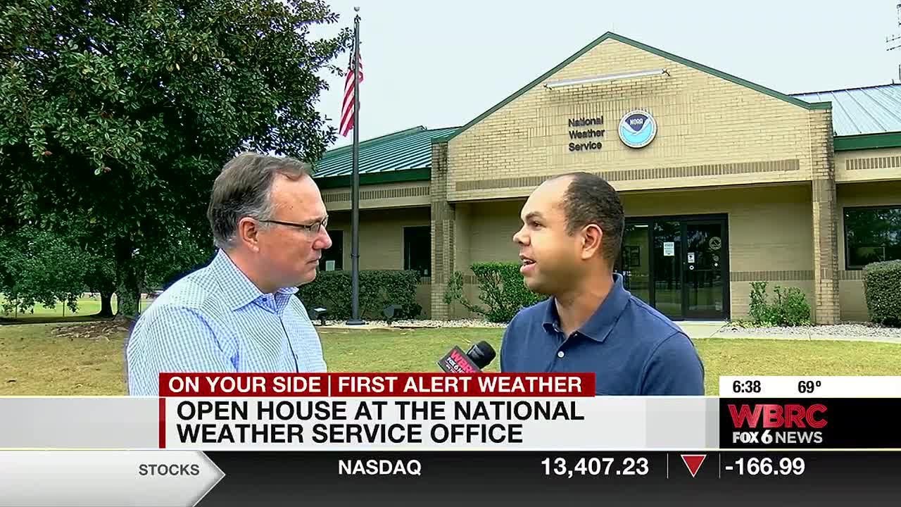 Open house at the national weather service office - YouTube