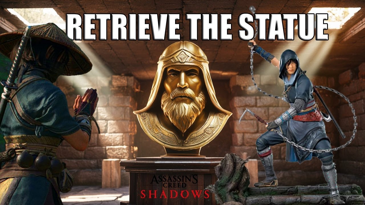 AC SHADOWS: Retrieve the Statue Location - Hidden Quest Revealed! - YouTube