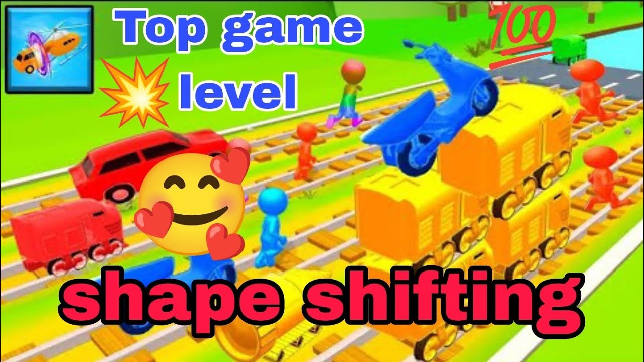 😜🥰 shape shifting transformer race #100 || shape shifting game # ...