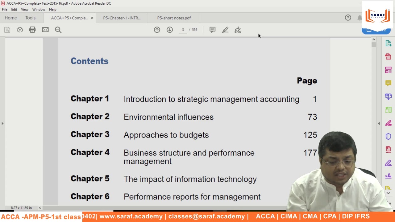 P5 Advanced Performance Management (APM) ACCA Exam - YouTube